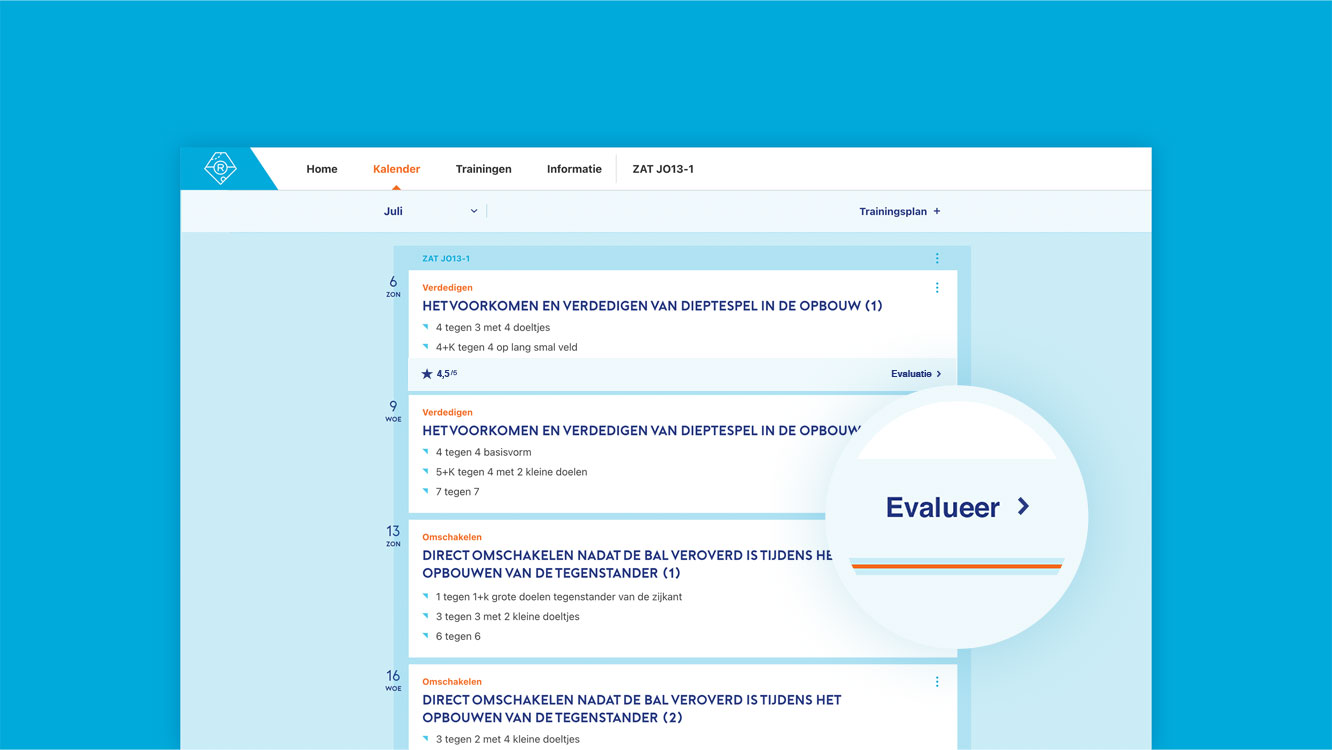 KNVB Rinus | JO9 positiespel in de opbouw verbeteren